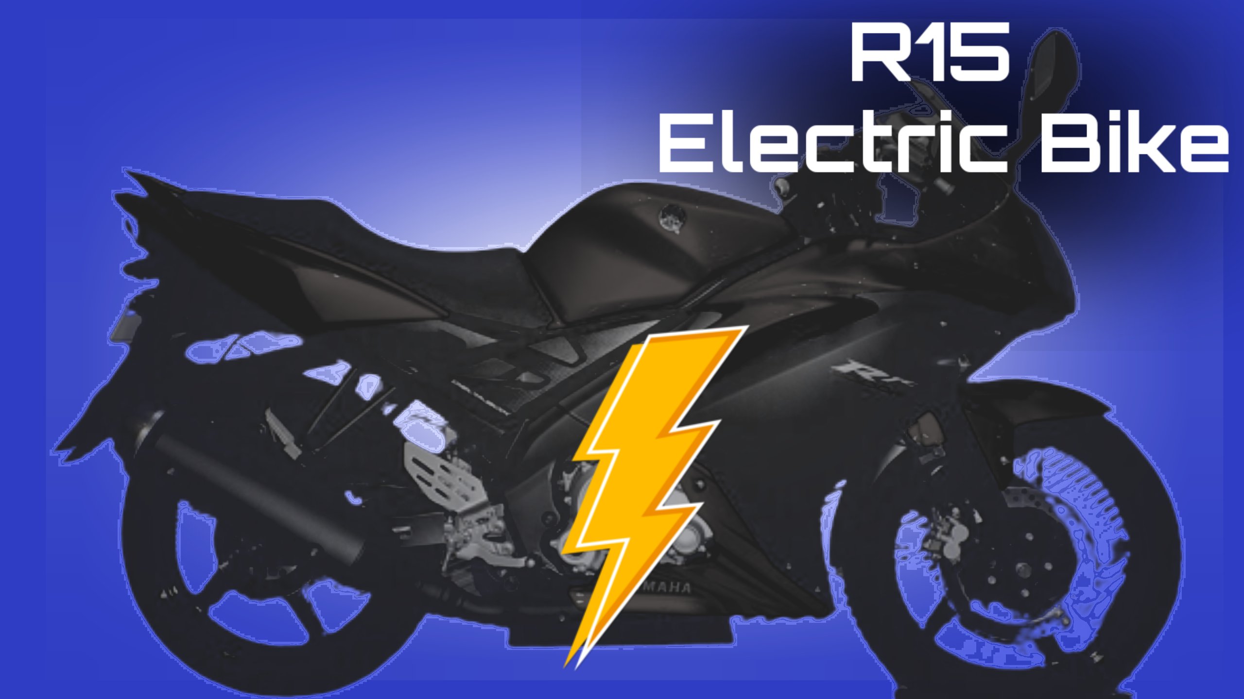 R15 Electric Bike - Yes Yamaha!! - Engine To Electric